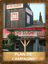 Découvrez les menus de nos restaurants japonais Kyosushi